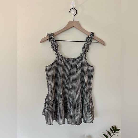 Madewell | Tops | Madewell Ruffle Strap Tank | Poshmark